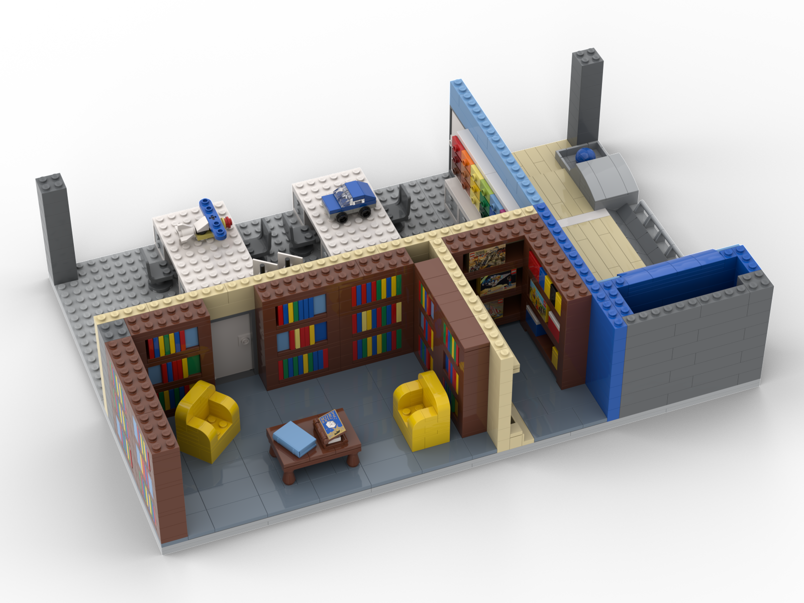 MOC: The Underground Bunker – Brick things