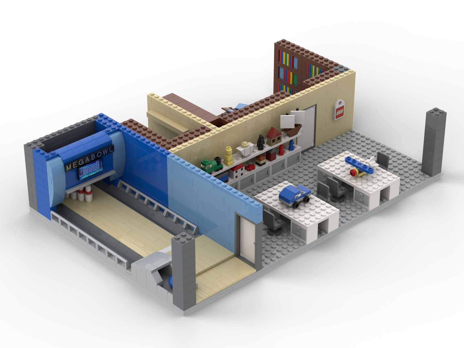 MOC: The Underground Bunker – Brick things