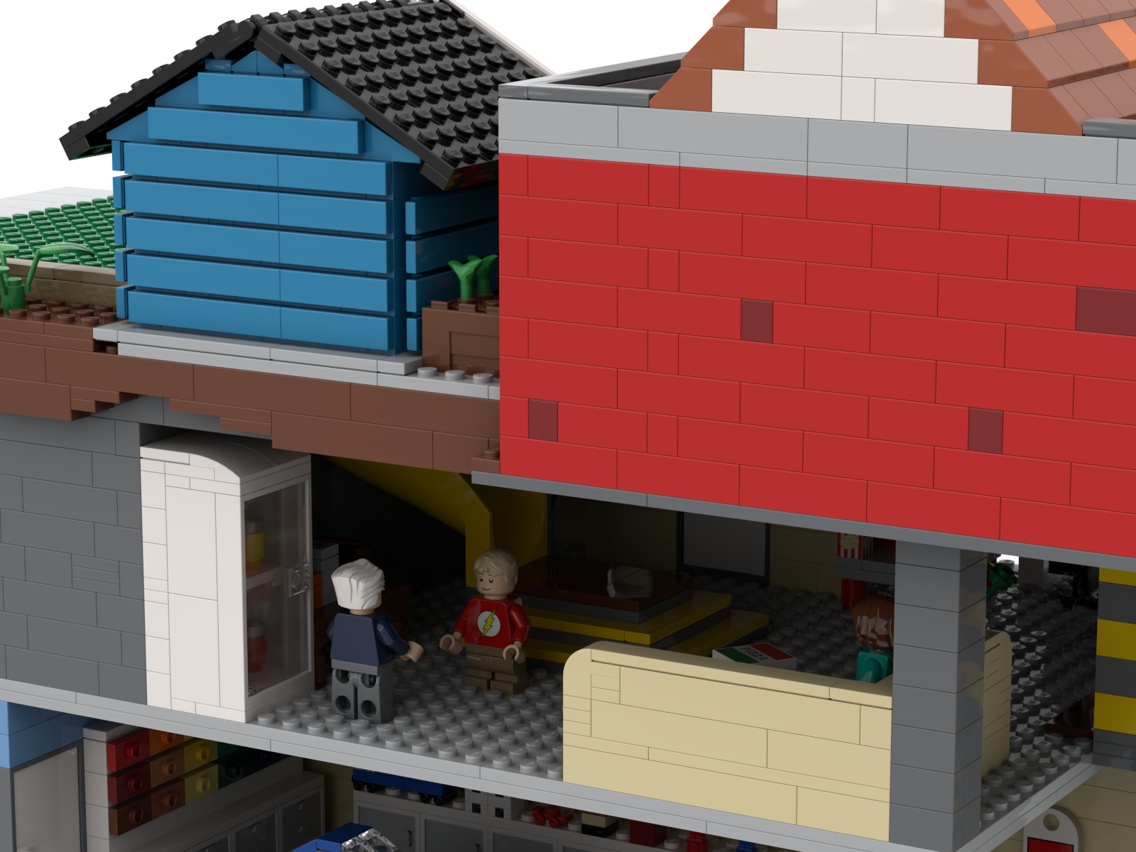 MOC: The Underground Bunker – Brick things