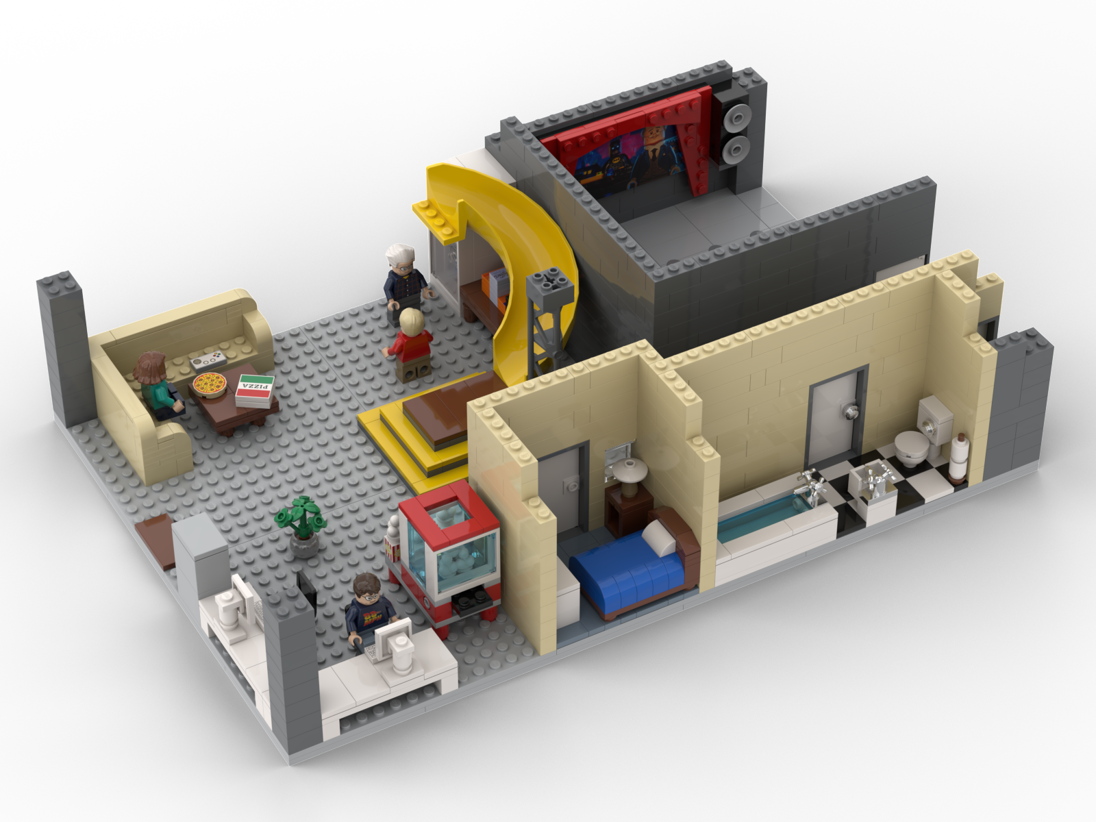 MOC: The Underground Bunker – Brick things